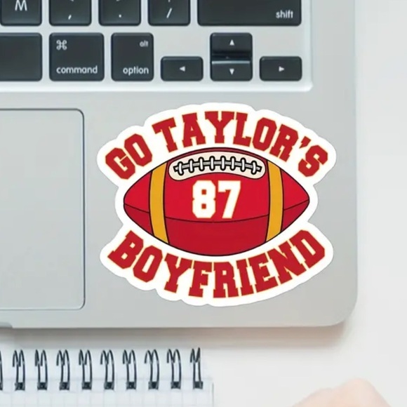 Taylor Swift | Accents | Swiftie Sticker Laptop Bumper Travis Kelce ...